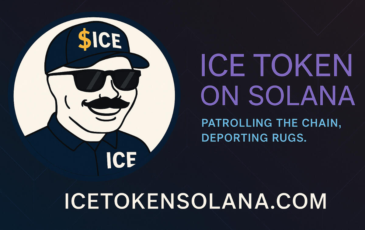 ICE Token on Solana – $ICE | Crypto Border Patrol